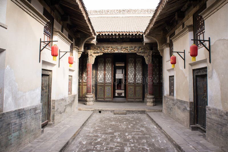 Qing Dynasty House Pingyao Xian China Stock Photo - Image of dynasty ...