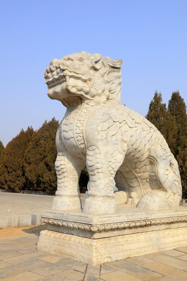 Ancient Kylin Sculptures Stock Photos - Free & Royalty-Free Stock ...