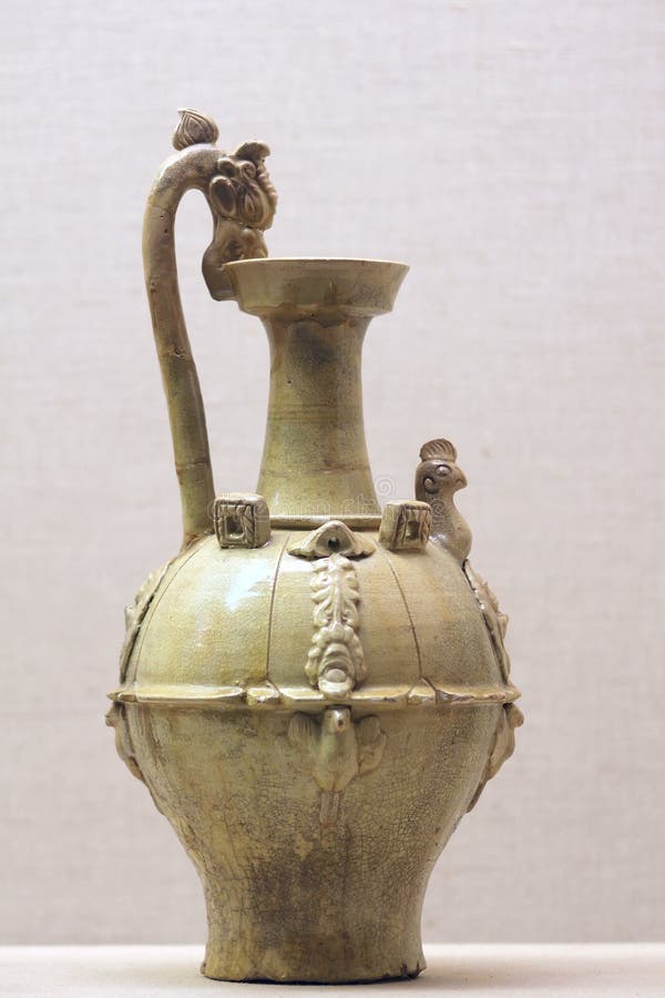 Chinese ancient pottery stock photo. Image of crockery - 42409284