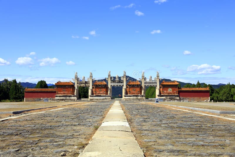 Chinese ancient stone arch stock photo. Image of traditional - 178510144