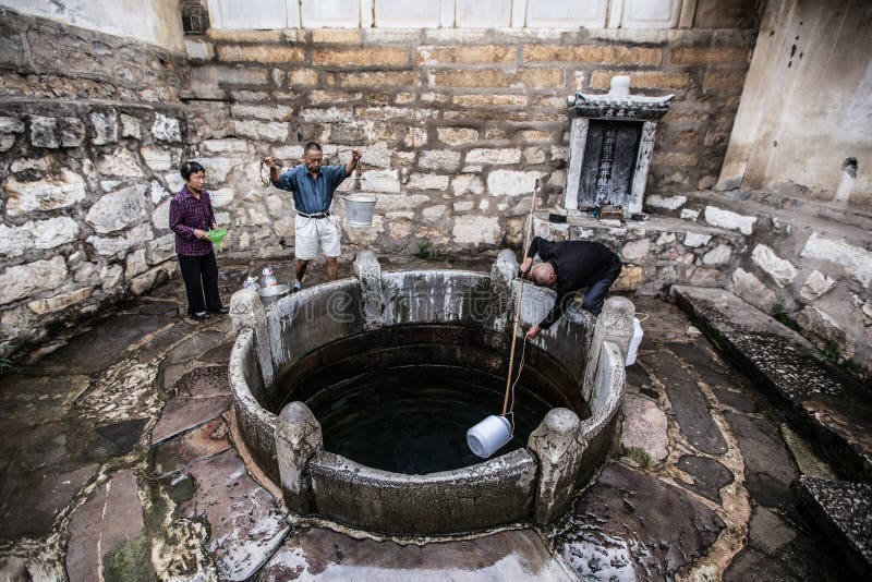Chinese ancient well editorial image. Image of culture - 40569265