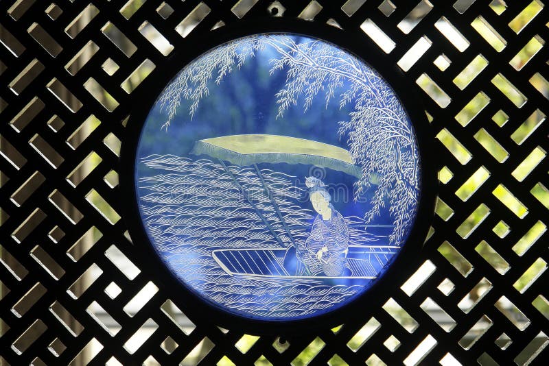 Chinese ancient windows stock photo. Image of black, guangzhou - 9205650