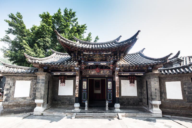 Chinese Architecture stock image. Image of restored, chinese - 59371515