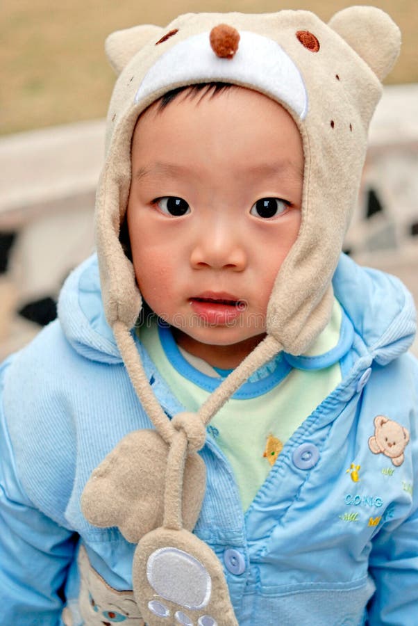 Chinese baby boy stock image. Image of fist, comfortable - 7941841