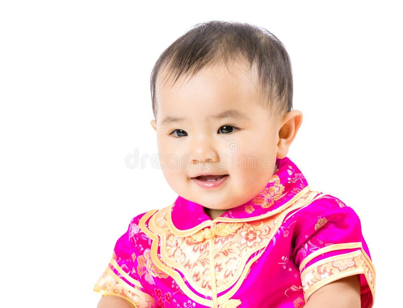 Chinese baby girl stock image. Image of model, asia, pretty - 40941579