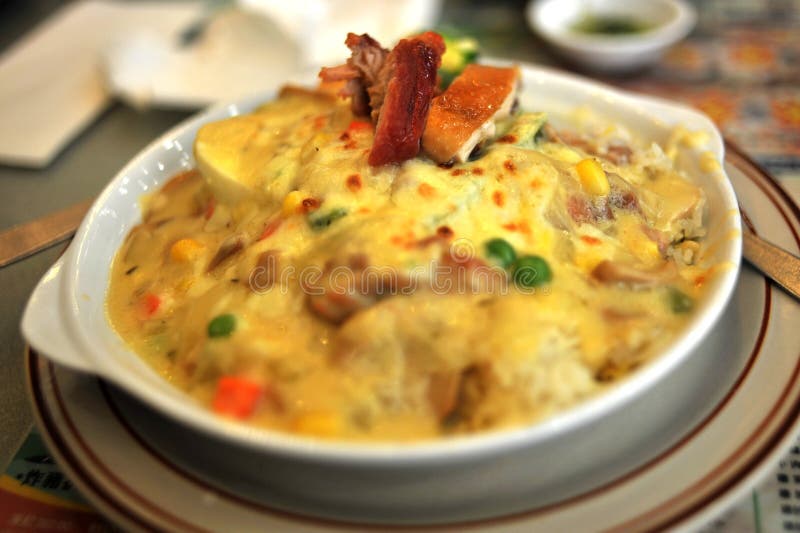 Chinese Bake Rice stock photo. Image of dinner, appetizing - 28251464