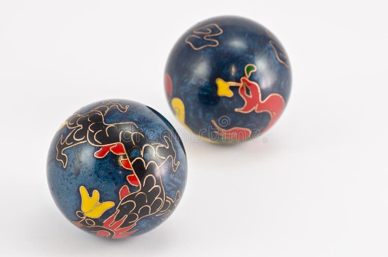 Chinese balls stock photo. Image of calming, clipping - 4000552