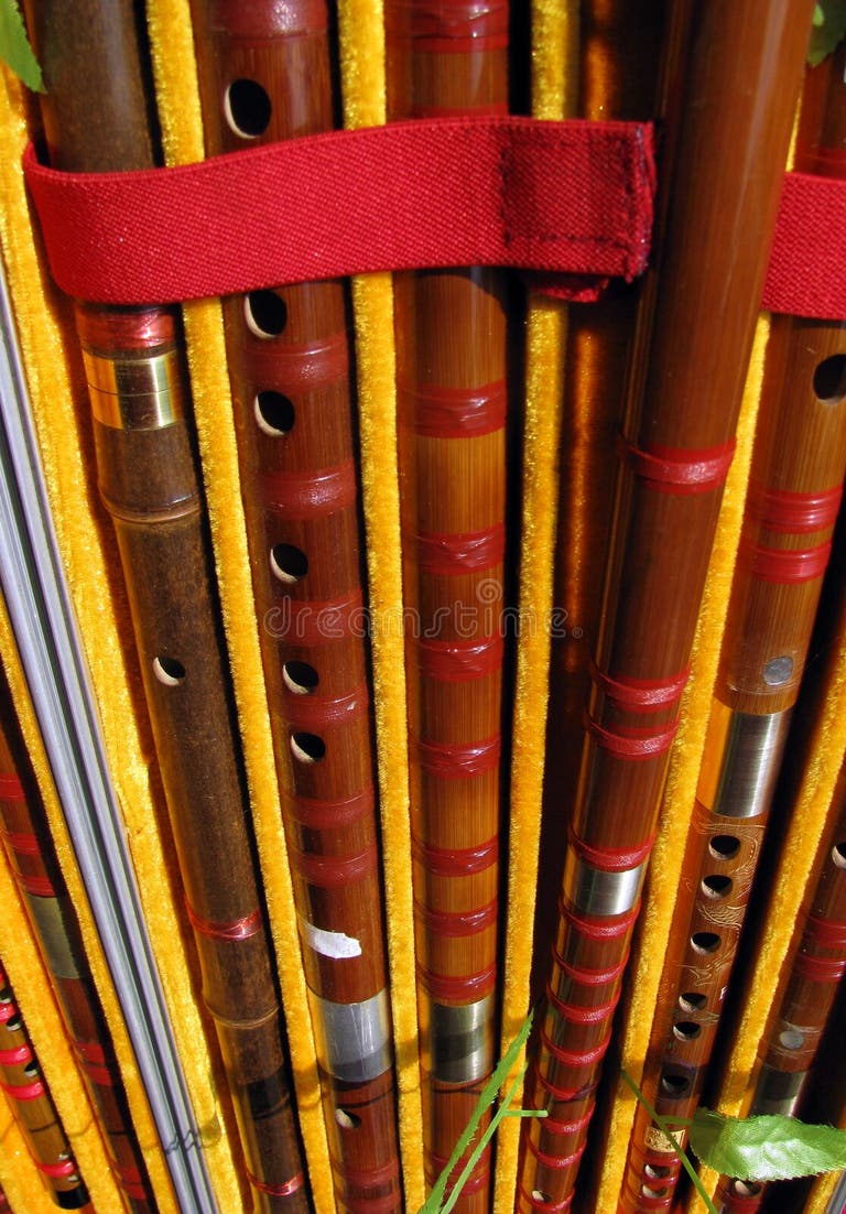 Chinese Bamboo Dizi Flutes Stock Photos - Free & Royalty-Free Stock ...