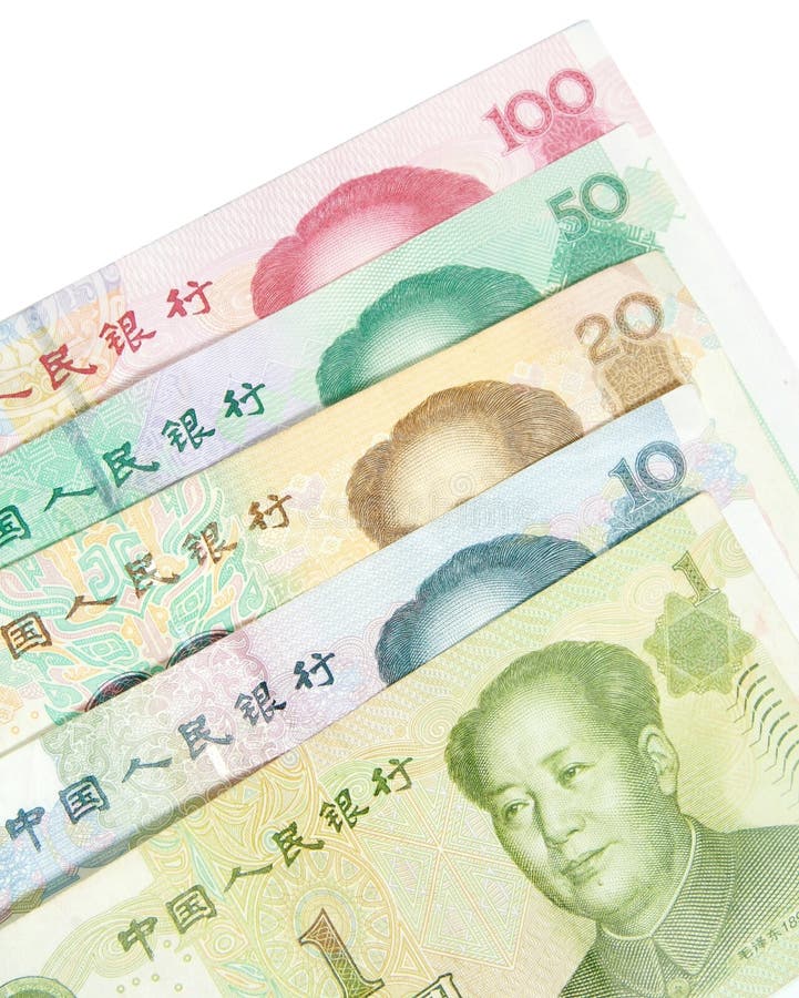 Chinese banknotes stock image. Image of rich, banking - 35087075