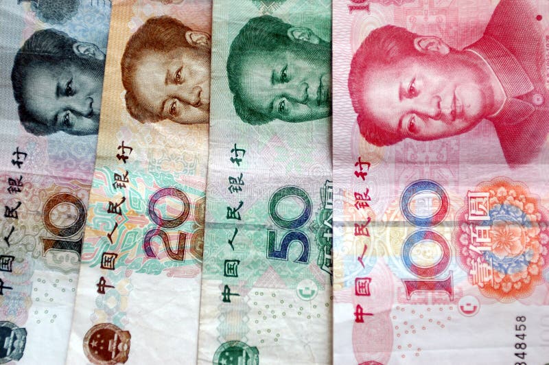 Chinese Banknotes And Coins Picture. Image: 5996425