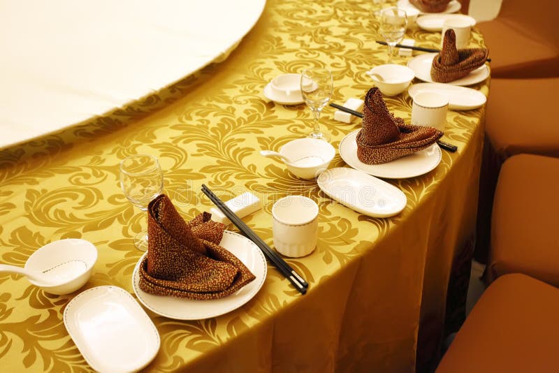 Chinese Banquet Table Setting. Stock Photo - Image of design, east ... Chinese Banquet Table Setting. Stock Photo - Image of design, east ...