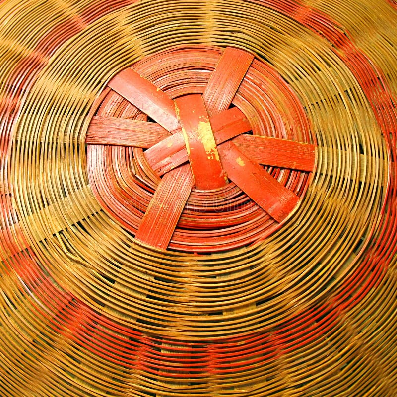 Chinese Basket Texture stock photo. Image of bottom, sturdy - 12677876