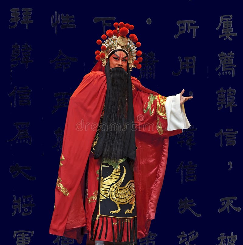Chinese Beijing Opera Actor Editorial Photography - Image of attire ...