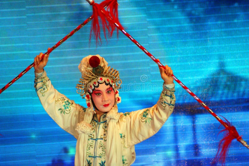 Chinese beijing opera editorial stock image. Image of girl - 35243899