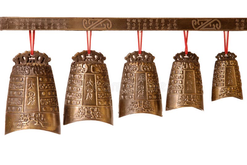 Chinese bell stock image. Image of crafts, building, eastern - 9372829