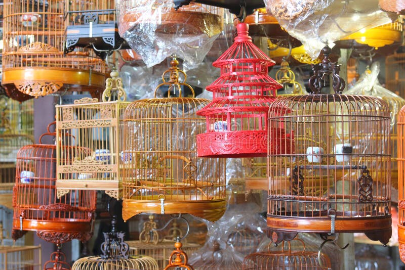 Chinese Bird Cage stock photo. Image of style, selling - 33621442