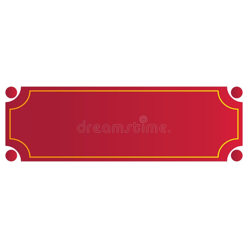 Chinese Border Illustration Isolated on White Background. Vector ...