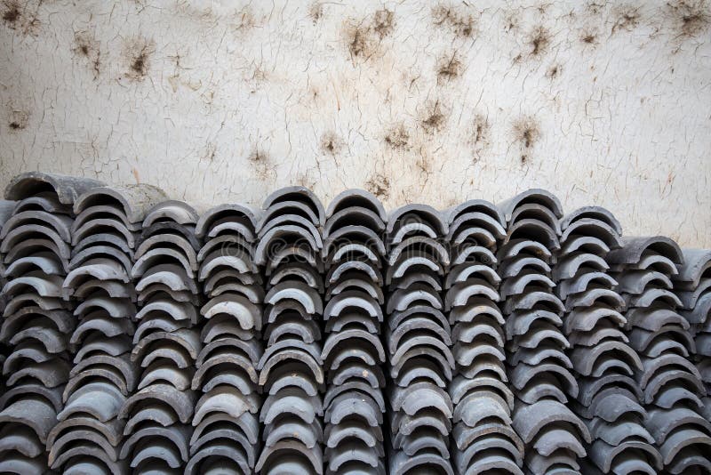 Chinese Red Bricks stock photo. Image of guangxi, rectangles - 10464090