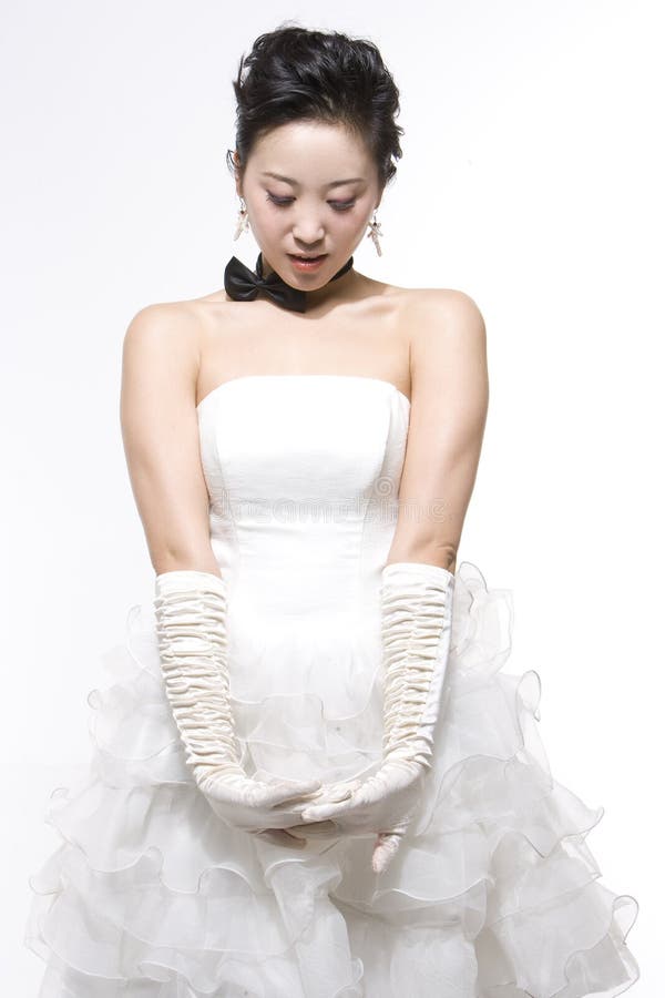 Chinese bride stock image. Image of celebration, bridge - 5371703