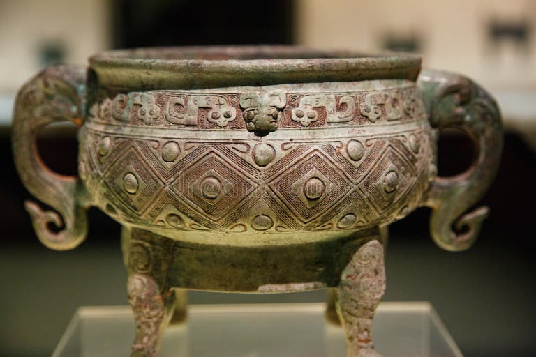 Chinese bronze ware editorial image. Image of traditional - 36635600