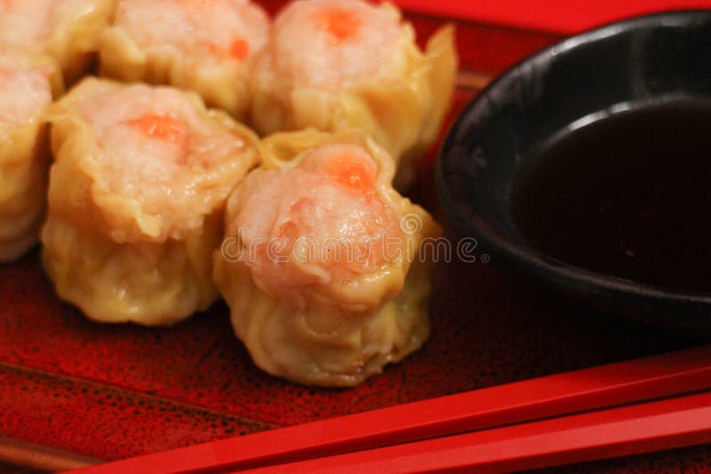 Chinese Brunch , Dim-Sum, Su Mai, Stuffed Dumpling Stock Photo - Image ...