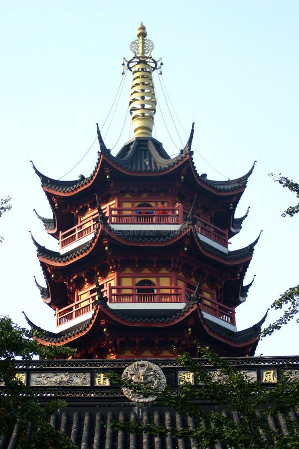 Chinese building stock photo. Image of tmeple, building - 4296422