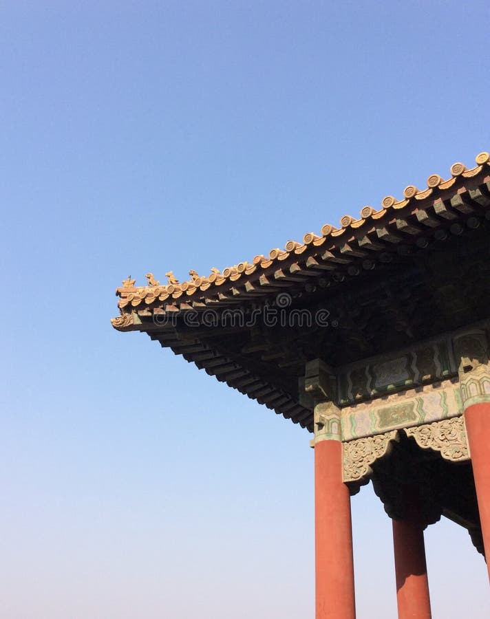 Chinese building stock photo. Image of architecture - 179677754