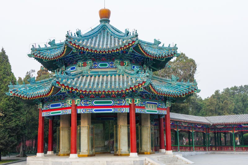 Chinese building stock image. Image of architecture, temple - 39269039