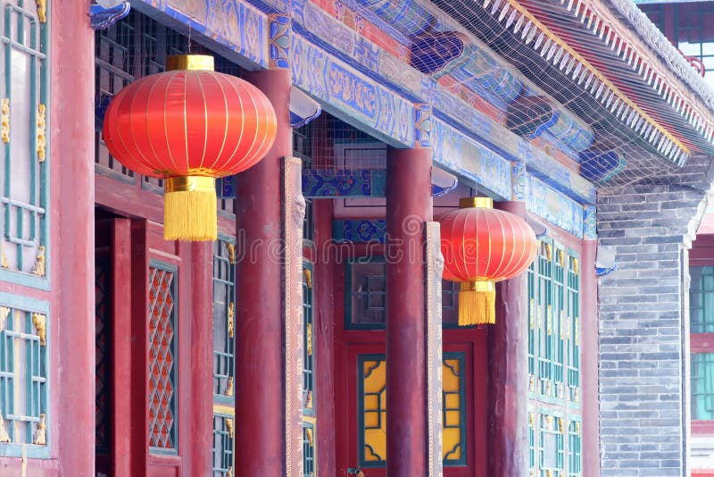 Chinese building stock photo. Image of ancient, chinese - 57338880