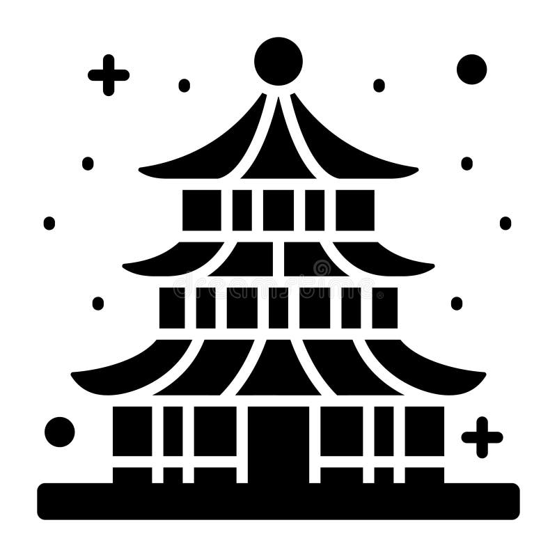 Chinese Building Vector Design, Chinese Temple Stock Vector ...