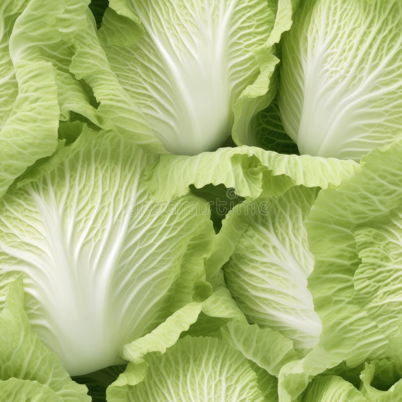 Chinese Cabbage Pattern Ultra Realistic Stock Illustration ...