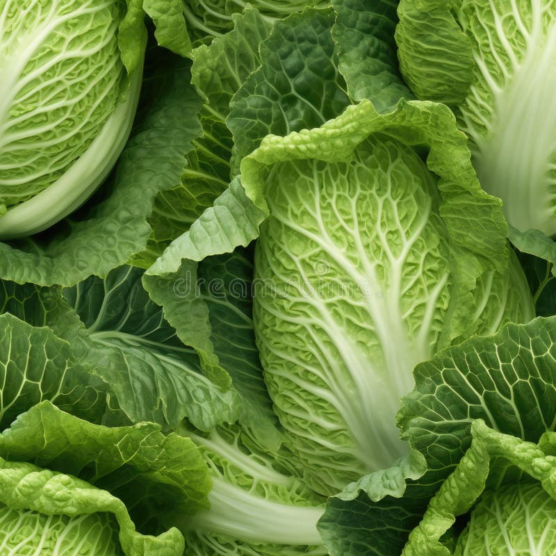 Chinese Cabbage Pattern Ultra Realistic Stock Illustration ...