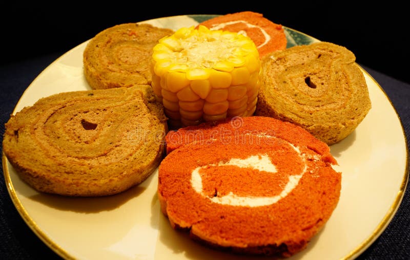 Chinese Cake Breakfast stock photo. Image of corn, fried - 210749858