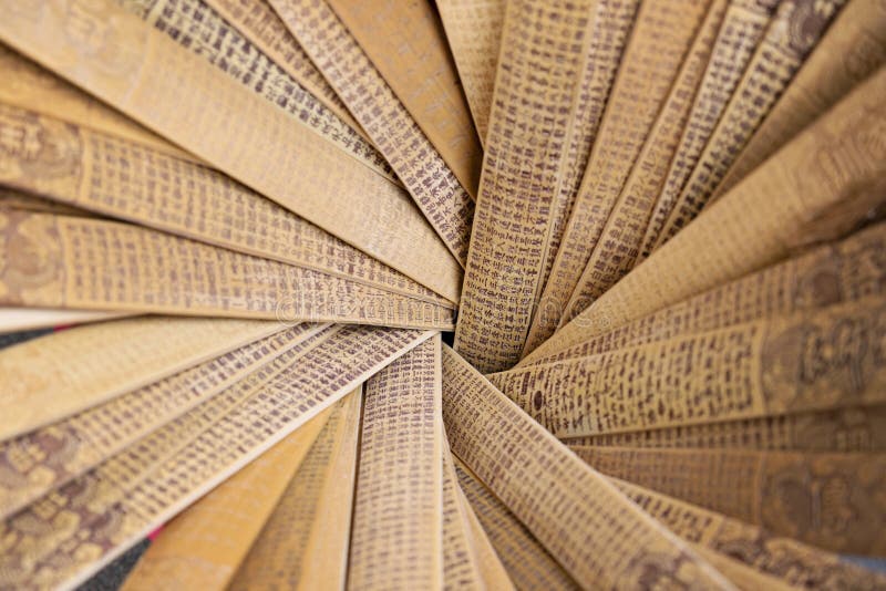 Chinese Calligraphy Scrolls Stock Photo - Image of culture, writing ...