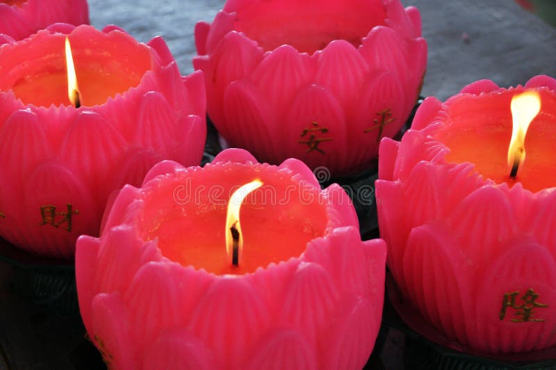 Chinese candle stock photo. Image of klenteng, candle - 47722630
