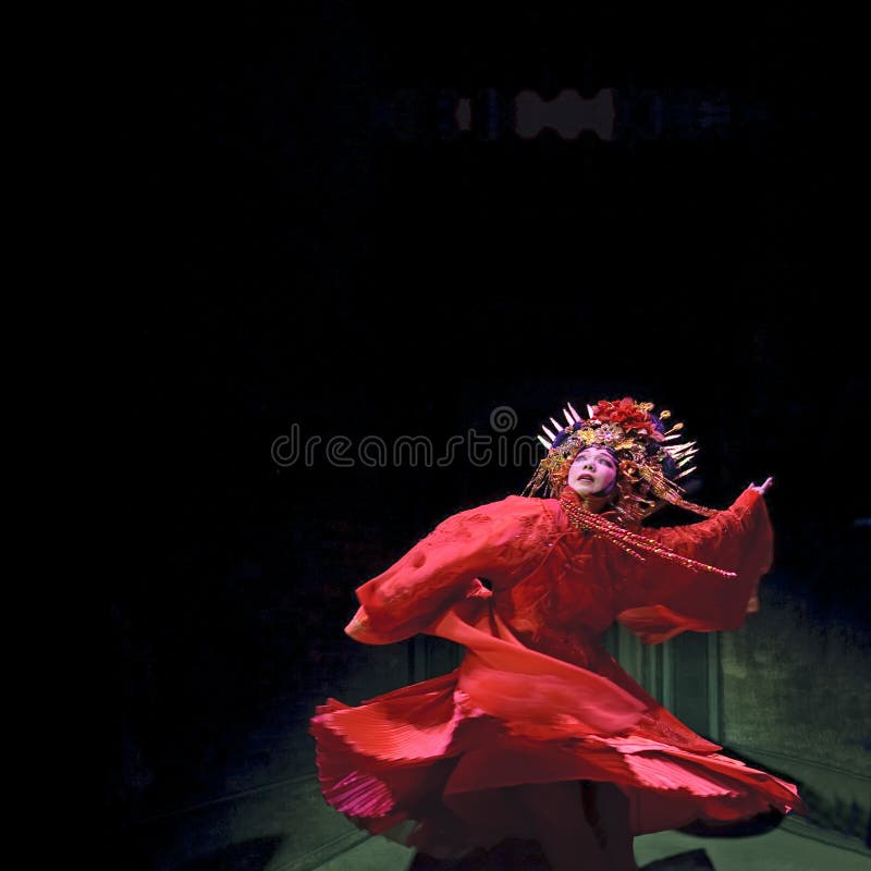 Chinese Cantonese Opera Actress Editorial Photo - Image of customary ...