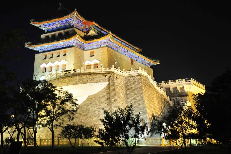 Chinese castle stock image. Image of china, ancient, power - 5938683