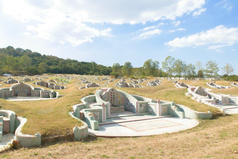 Chinese Cemetery editorial stock photo. Image of graves - 36835433