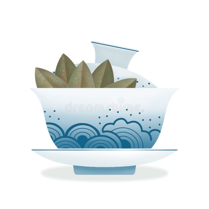 Chinese Ceramic Gaiwan Stock Illustrations – 90 Chinese Ceramic Gaiwan ...