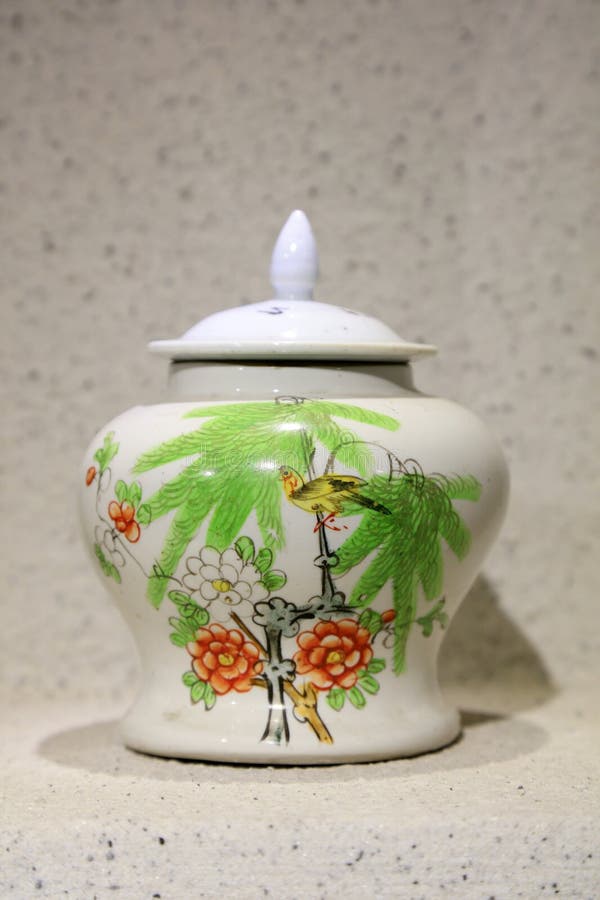 Chinese ceramic pot stock photo. Image of value, ceramic - 369392154
