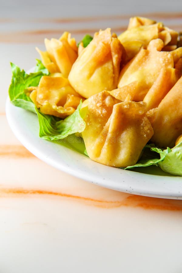 Cheese Wontons stock image. Image of dinner, snack, tasty - 130618161