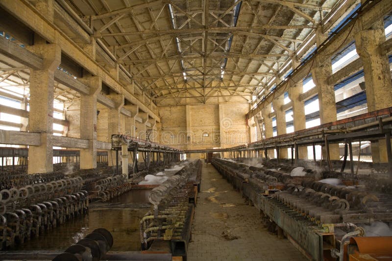 Chinese Chemical Factory Inside Stock Image - Image of chinese ...