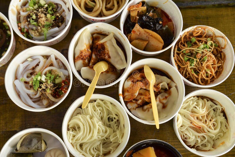 Chinese chengdu snacks stock image. Image of chinese - 42556437