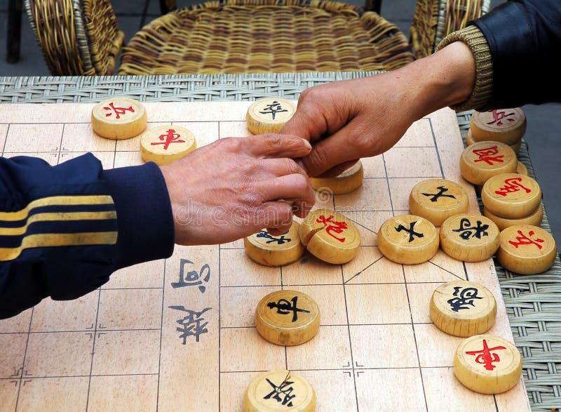 Chinese chess stock photo. Image of piece, asian, move - 2133530
