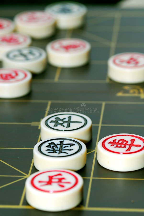 Chinese chess stock photo. Image of calligraphy, pieces - 2283568