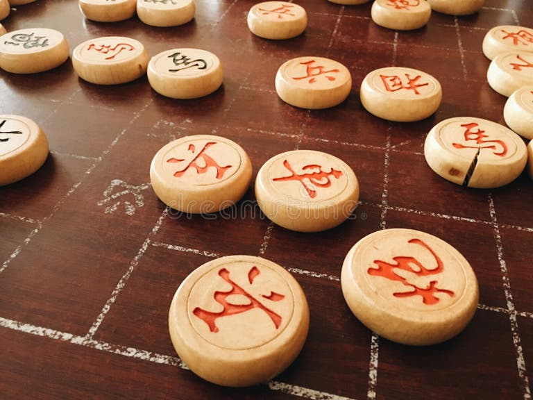 Chinese chess stock image. Image of enterainment, game - 385272907