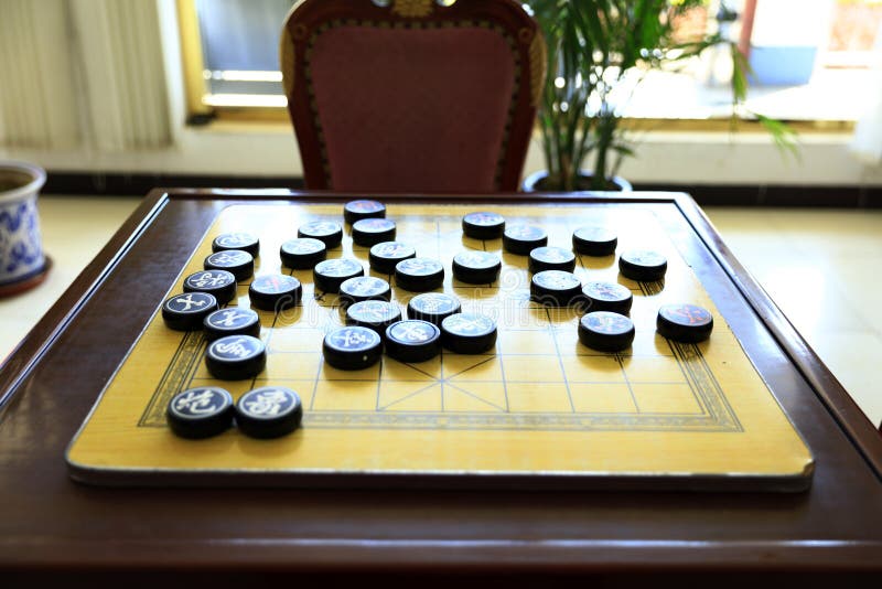 Chinese chess stock photo. Image of chinese, chessboard - 126512658