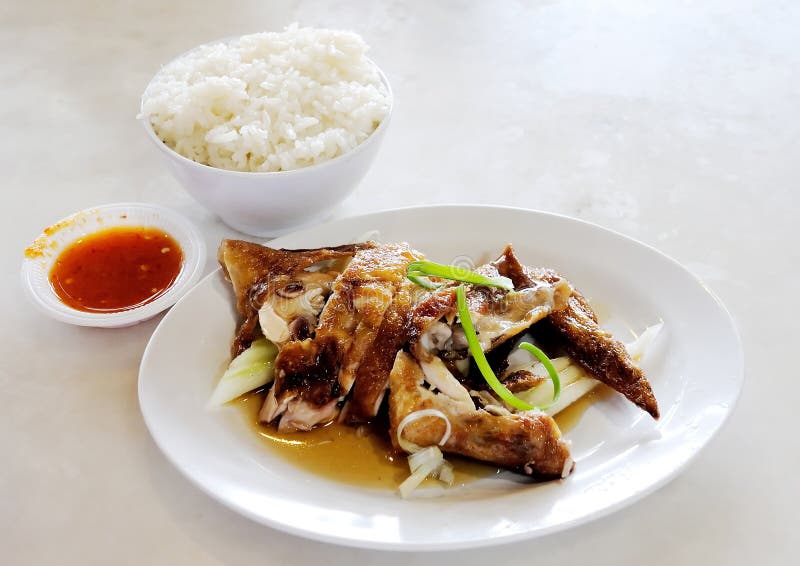 Chinese Chicken rice stock photo. Image of traditional - 14625798