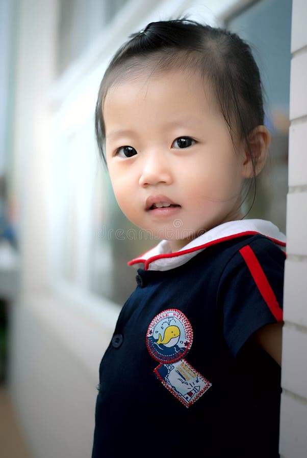 Beautiful chinese child stock image. Image of portraits - 5989929