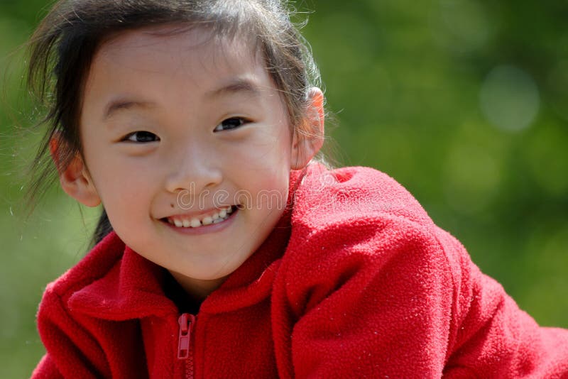 Chinese children smile stock photo. Image of shine, person - 4779216